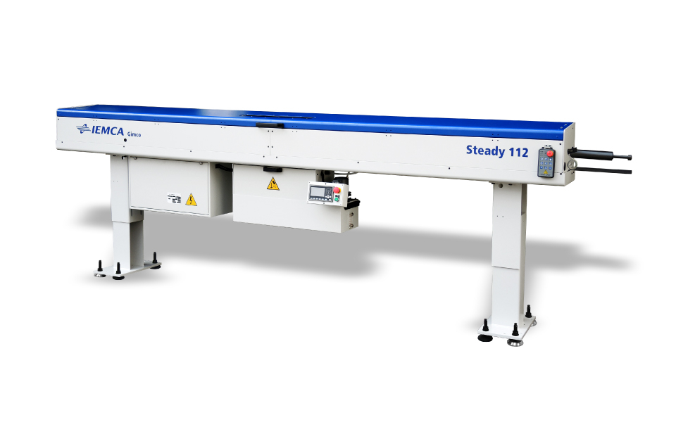 Steady 112 - Sliding headstock bar feeder for thin bars (GE / EN)