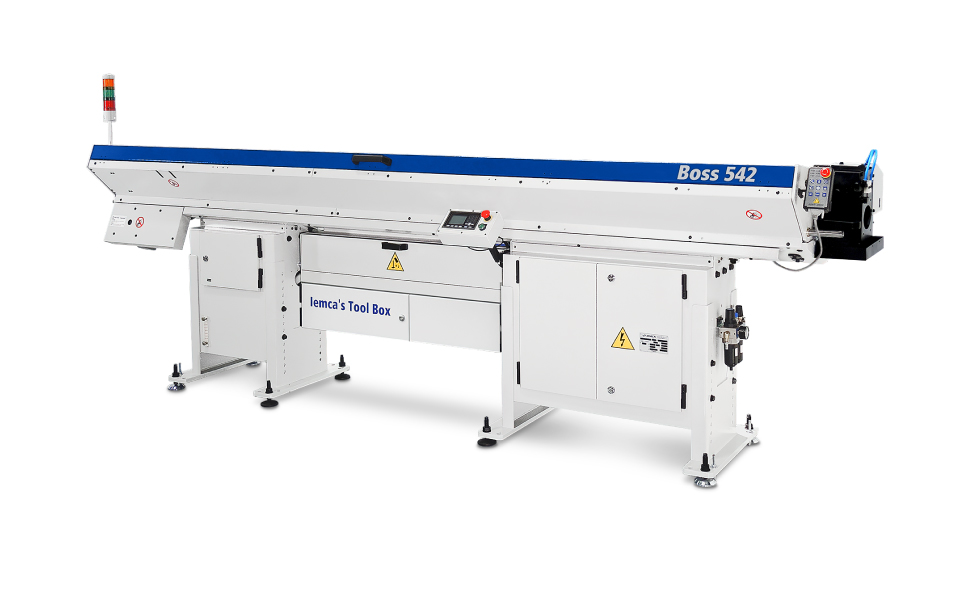 Boss 542 Easy - BOSS 542 - Bar Feeder for Single Spindle Lathe (IN / EN)